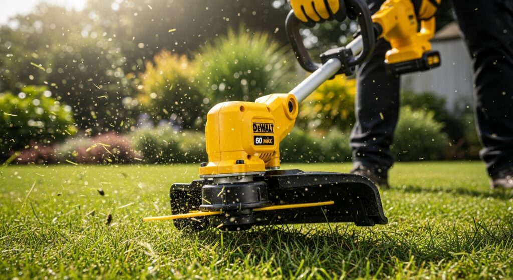 DeWalt 60V Max String Trimmer Review 2026: In-Depth Test