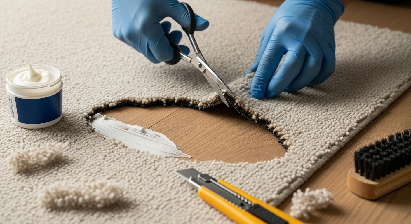 How to Fix a Burnt Carpet: DIY Repair Guide 2026