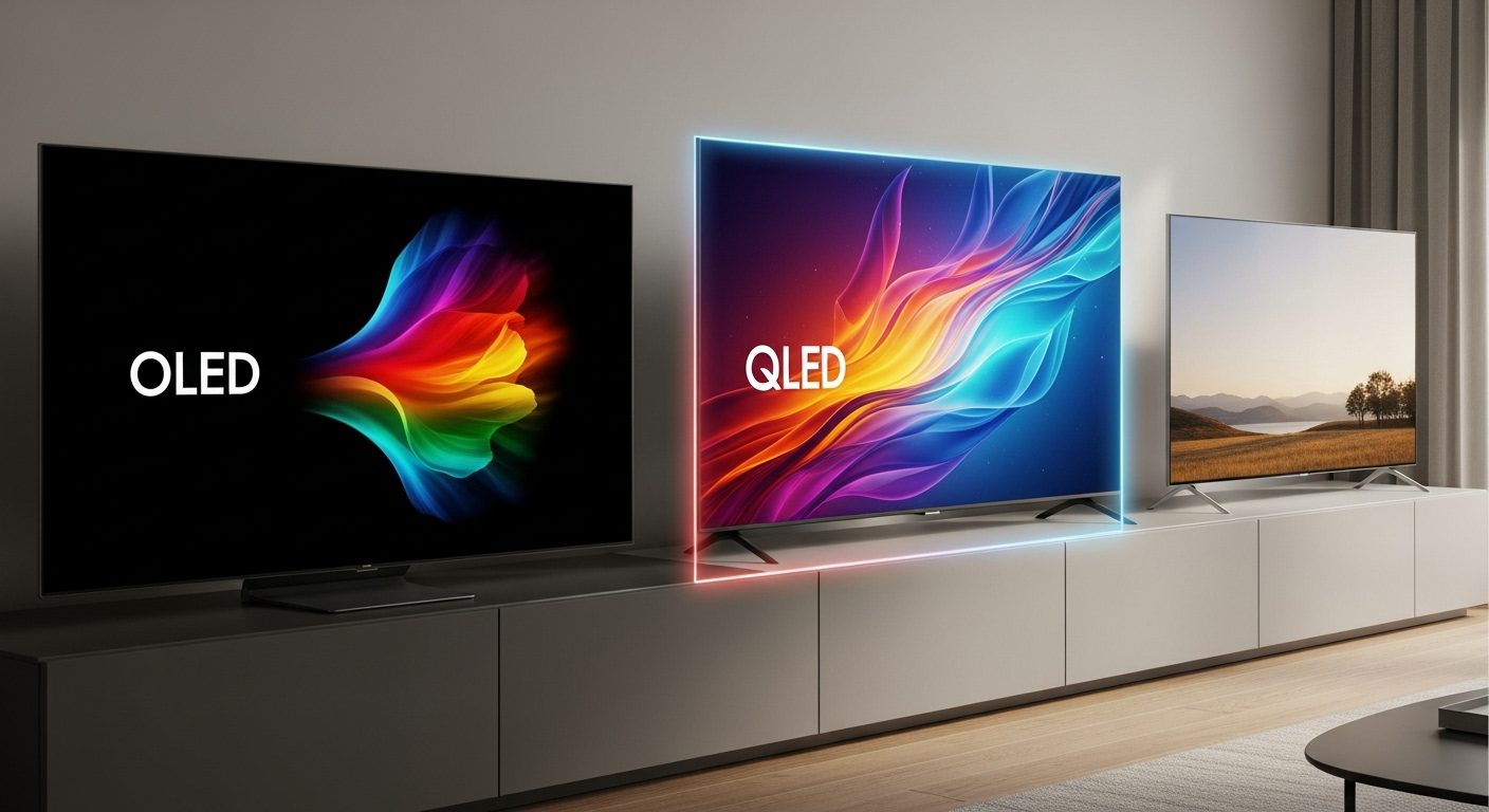 OLED vs QLED vs LED TV: Display Technology Guide