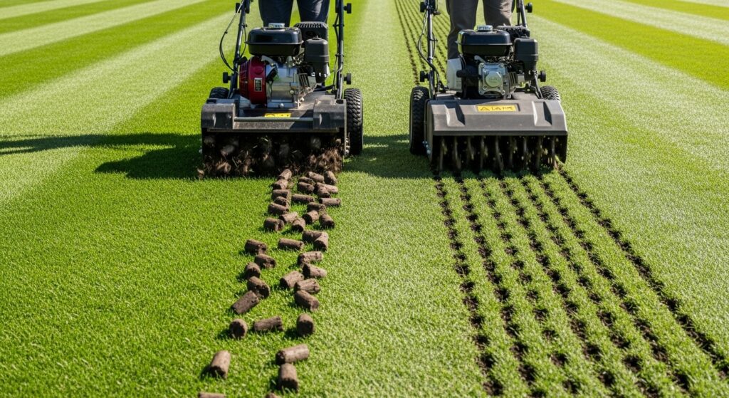 Plug vs Spike Aerator: Which is Better for Your Lawn?