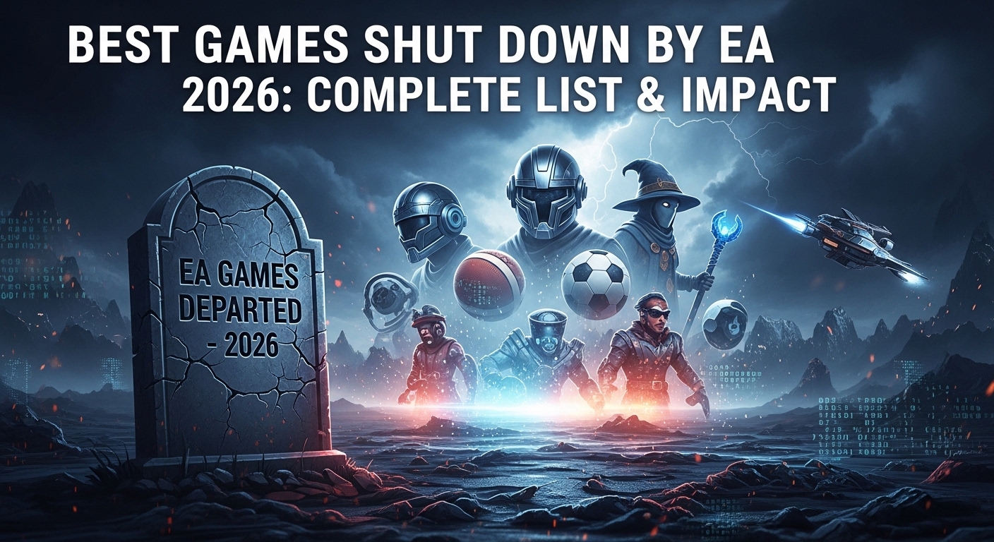 Best Games Shut Down By EA April 2026: Complete List & Impact